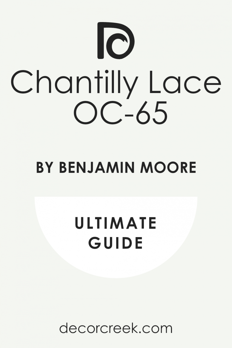 Chantilly Lace OC-65 Paint Color by Benjamin Moore - DecorCreek