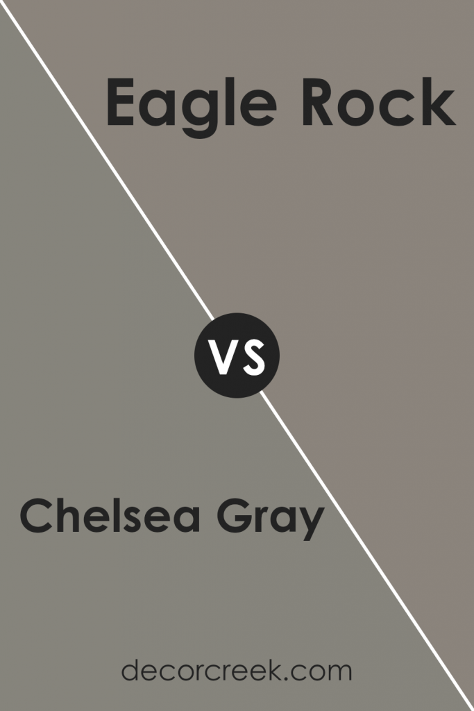Chelsea Gray HC-168 Paint Color by Benjamin Moore - DecorCreek