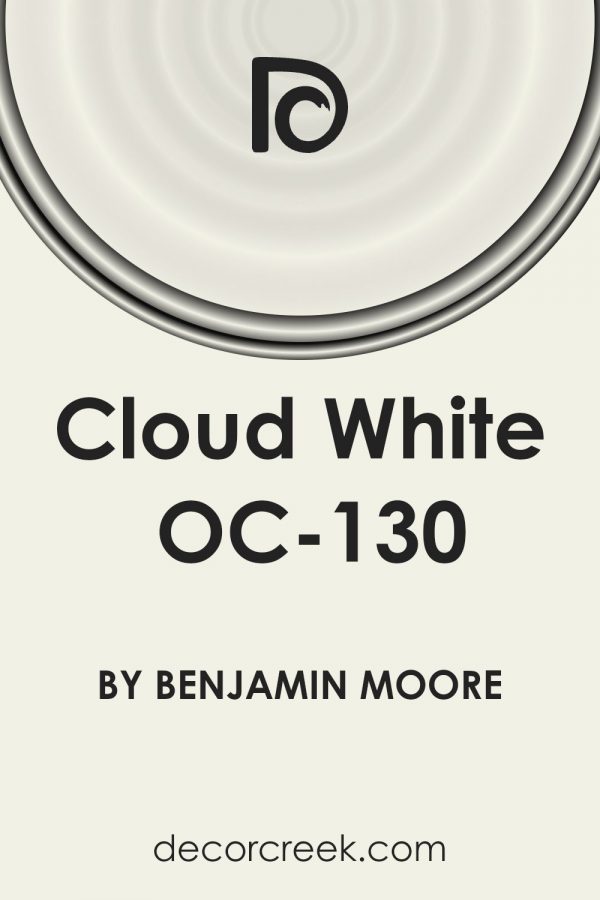 Cloud White OC-130 Paint Color by Benjamin Moore - DecorCreek