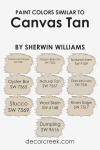 Canvas Tan SW 7531 Paint Color by Sherwin Williams - DecorCreek