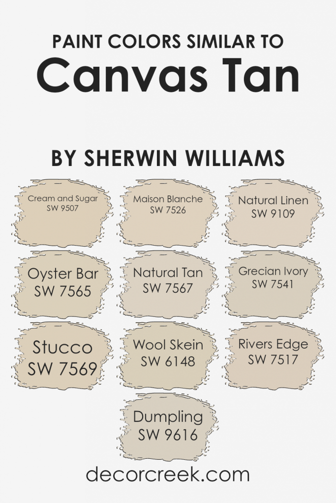 Canvas Tan SW 7531 Paint Color by Sherwin Williams - DecorCreek