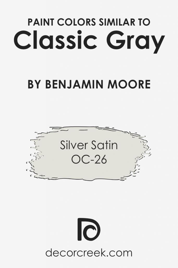Classic Gray OC-23 Paint Color by Benjamin Moore - DecorCreek