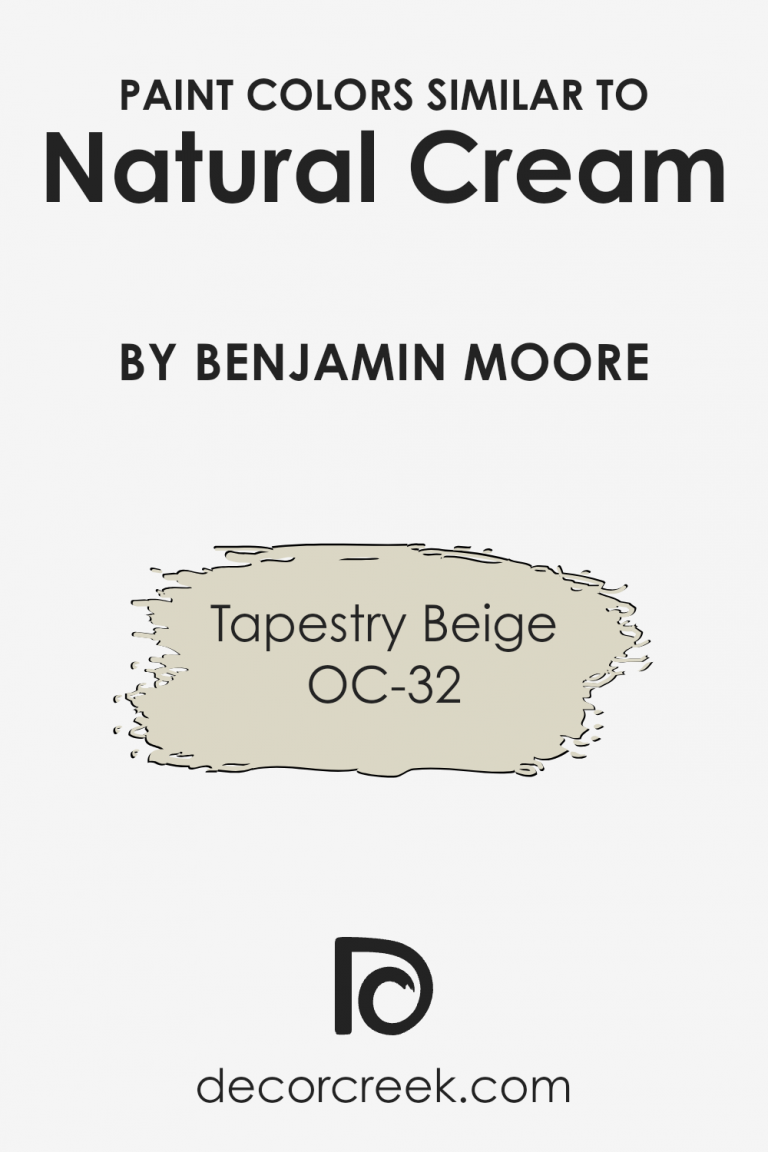 Natural Cream OC-14 Paint Color by Benjamin Moore - DecorCreek