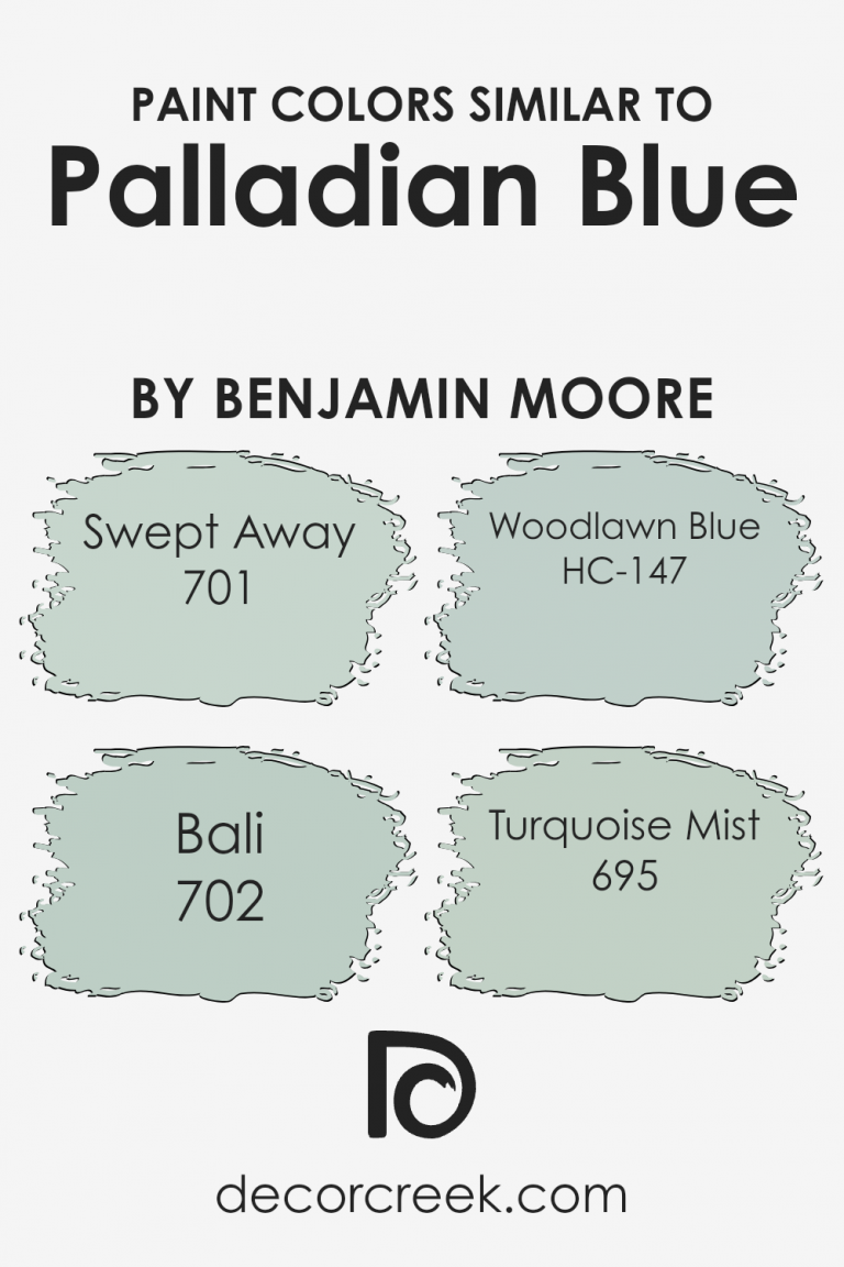 Palladian Blue HC-144 Paint Color by Benjamin Moore - DecorCreek