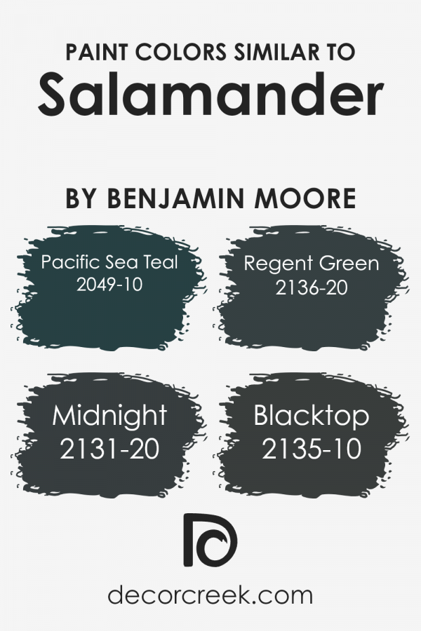 Salamander 2050-10 Paint Color by Benjamin Moore - DecorCreek