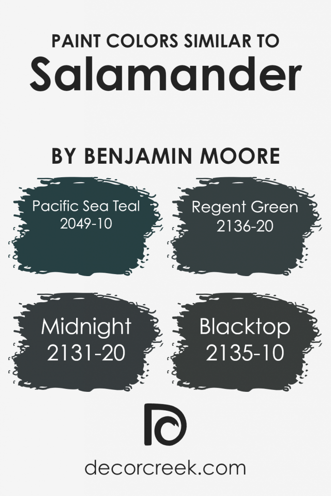 Salamander 2050-10 Paint Color by Benjamin Moore - DecorCreek