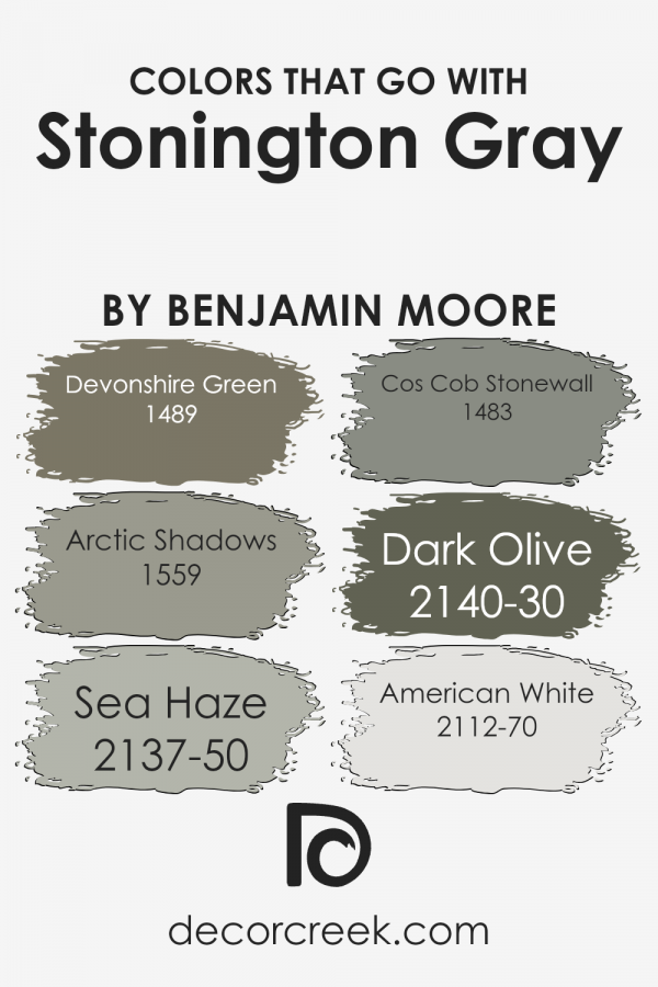 Stonington Gray HC-170 Paint Color by Benjamin Moore - DecorCreek