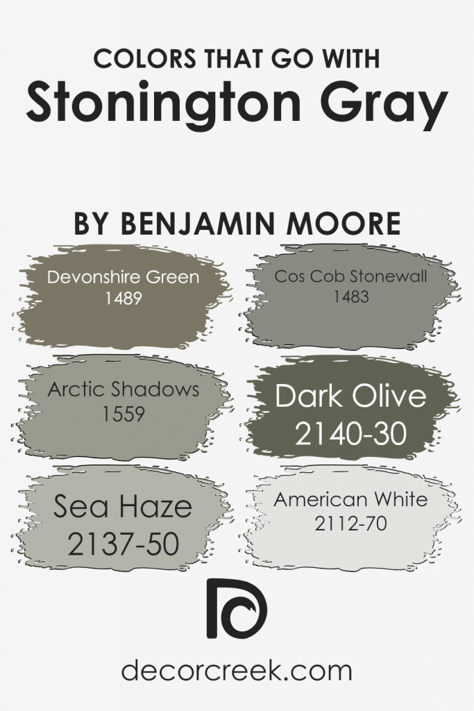 Stonington Gray HC-170 Paint Color by Benjamin Moore - DecorCreek