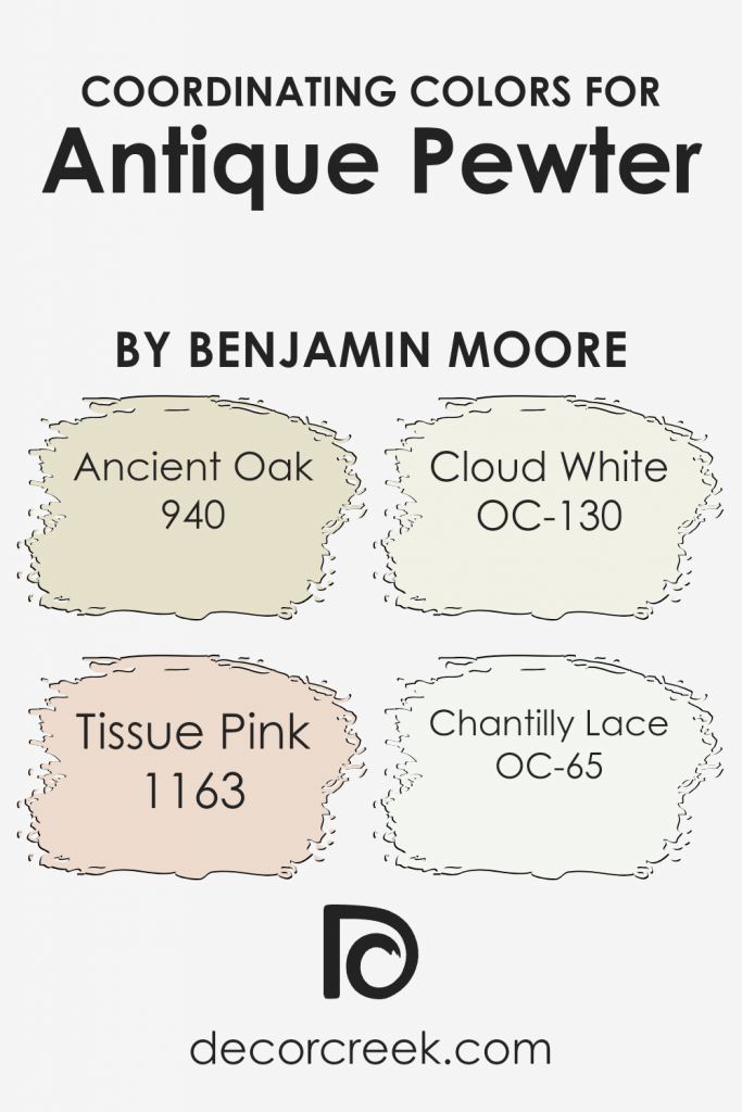 Antique Pewter 1560 Paint Color by Benjamin Moore - DecorCreek