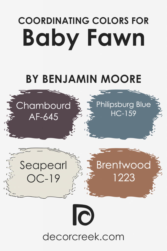 Baby Fawn OC-15 Paint Color by Benjamin Moore - DecorCreek