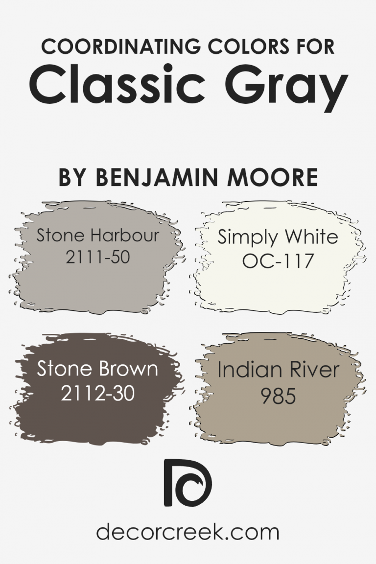 Classic Gray OC-23 Paint Color by Benjamin Moore - DecorCreek