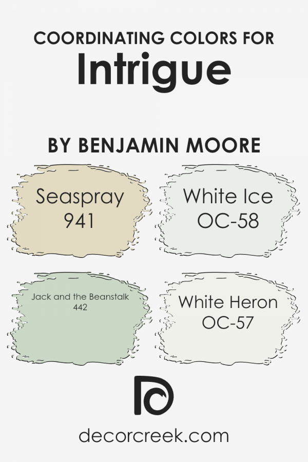 Intrigue 1580 Paint Color by Benjamin Moore - DecorCreek