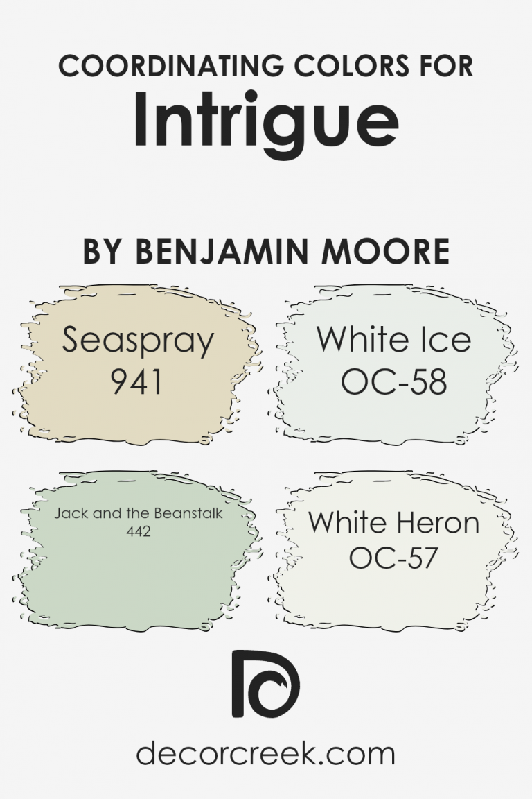 Intrigue 1580 Paint Color by Benjamin Moore - DecorCreek