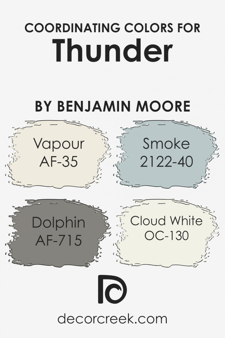 Thunder AF-685 Paint Color by Benjamin Moore - DecorCreek