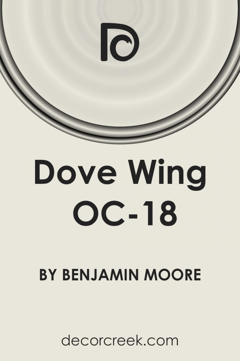 Dove Wing OC-18 Paint Color by Benjamin Moore - DecorCreek