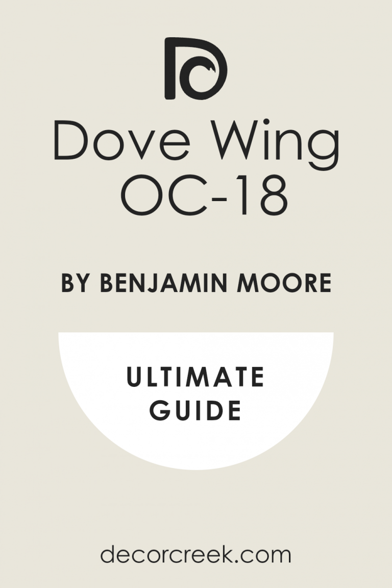 Dove Wing OC-18 Paint Color by Benjamin Moore - DecorCreek