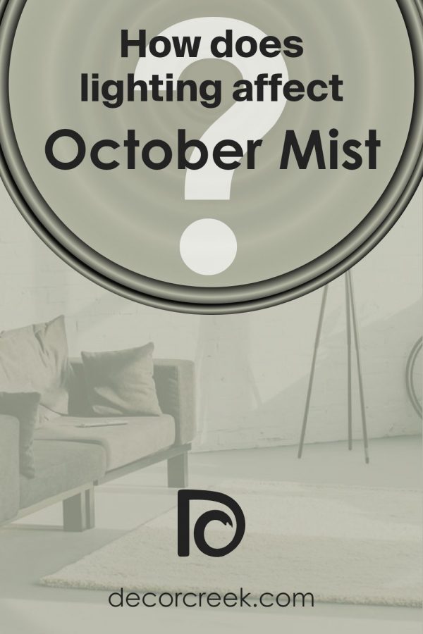 October Mist 1495 Paint Color by Benjamin Moore - DecorCreek