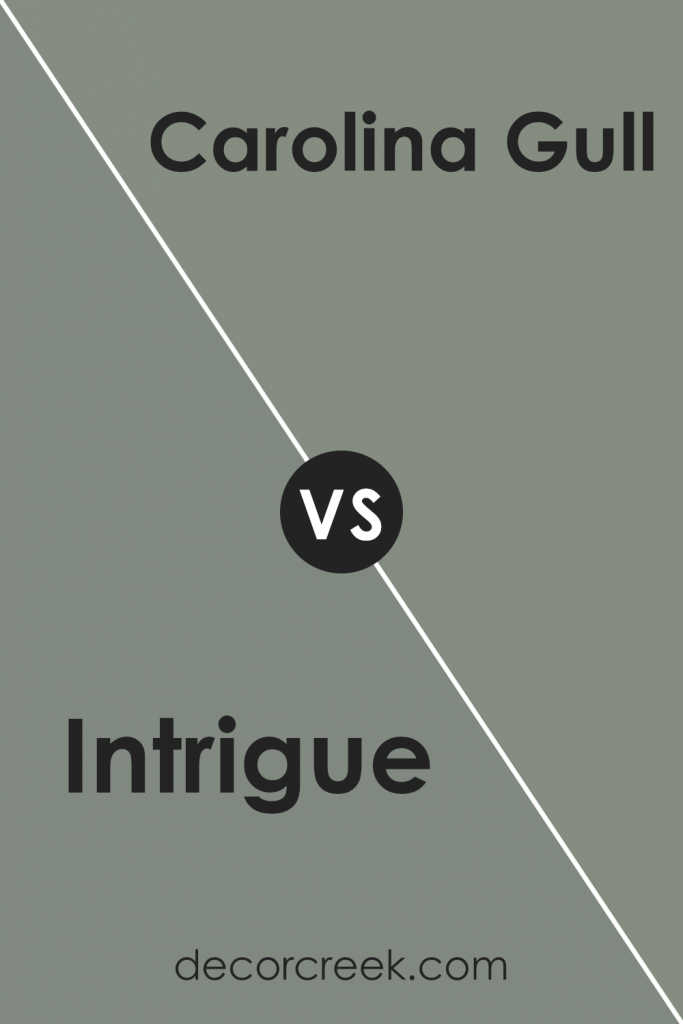 Intrigue 1580 Paint Color by Benjamin Moore - DecorCreek