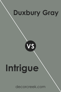 Intrigue 1580 Paint Color by Benjamin Moore - DecorCreek