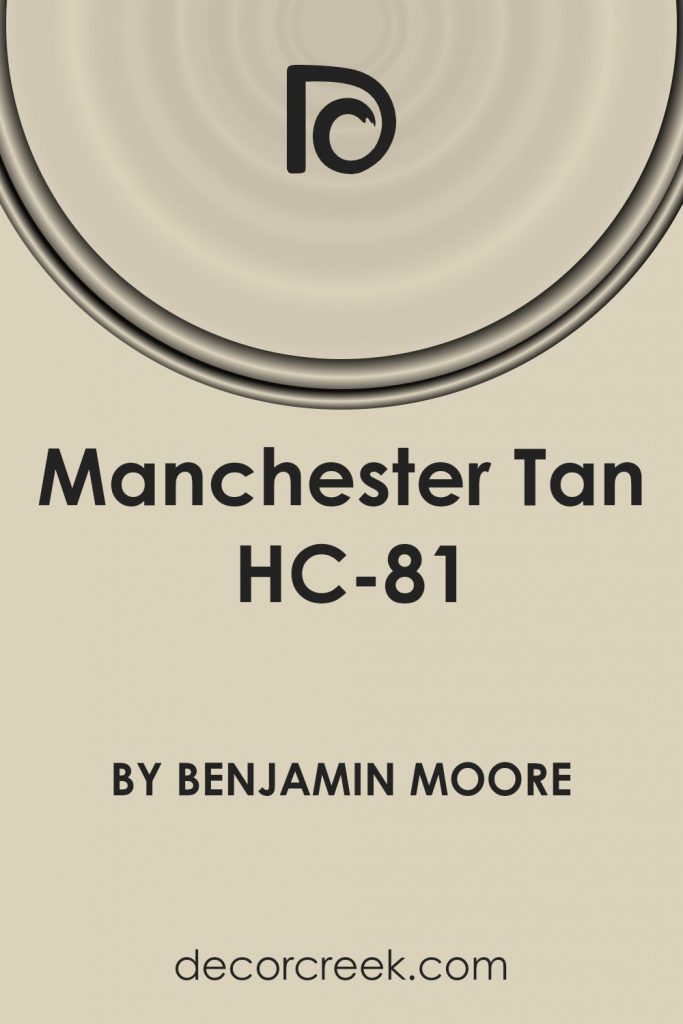 Manchester Tan HC-81 Paint Color by Benjamin Moore - DecorCreek