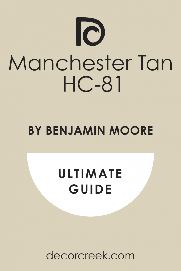 Manchester Tan HC-81 Paint Color by Benjamin Moore - DecorCreek