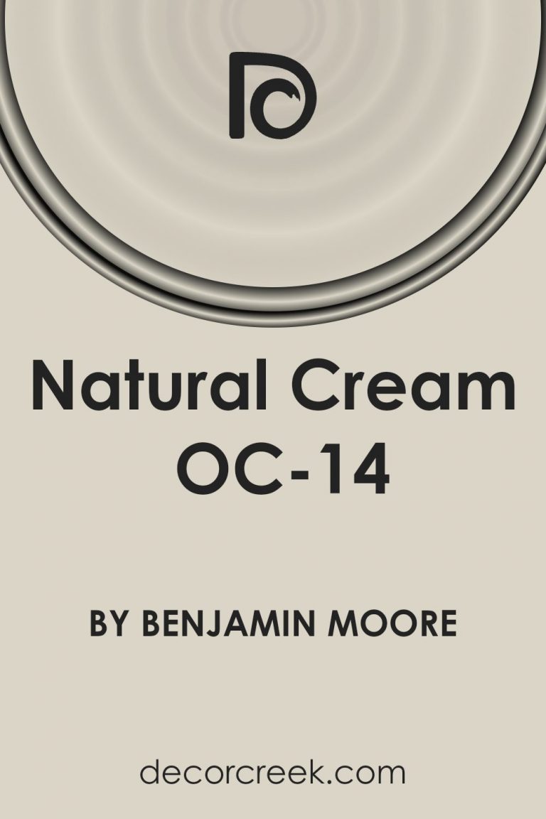 Natural Cream OC-14 Paint Color by Benjamin Moore - DecorCreek
