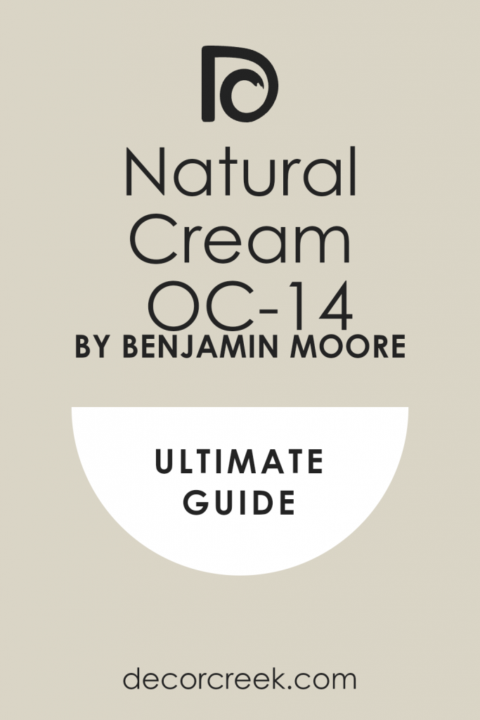 Natural Cream OC-14 Paint Color by Benjamin Moore - DecorCreek