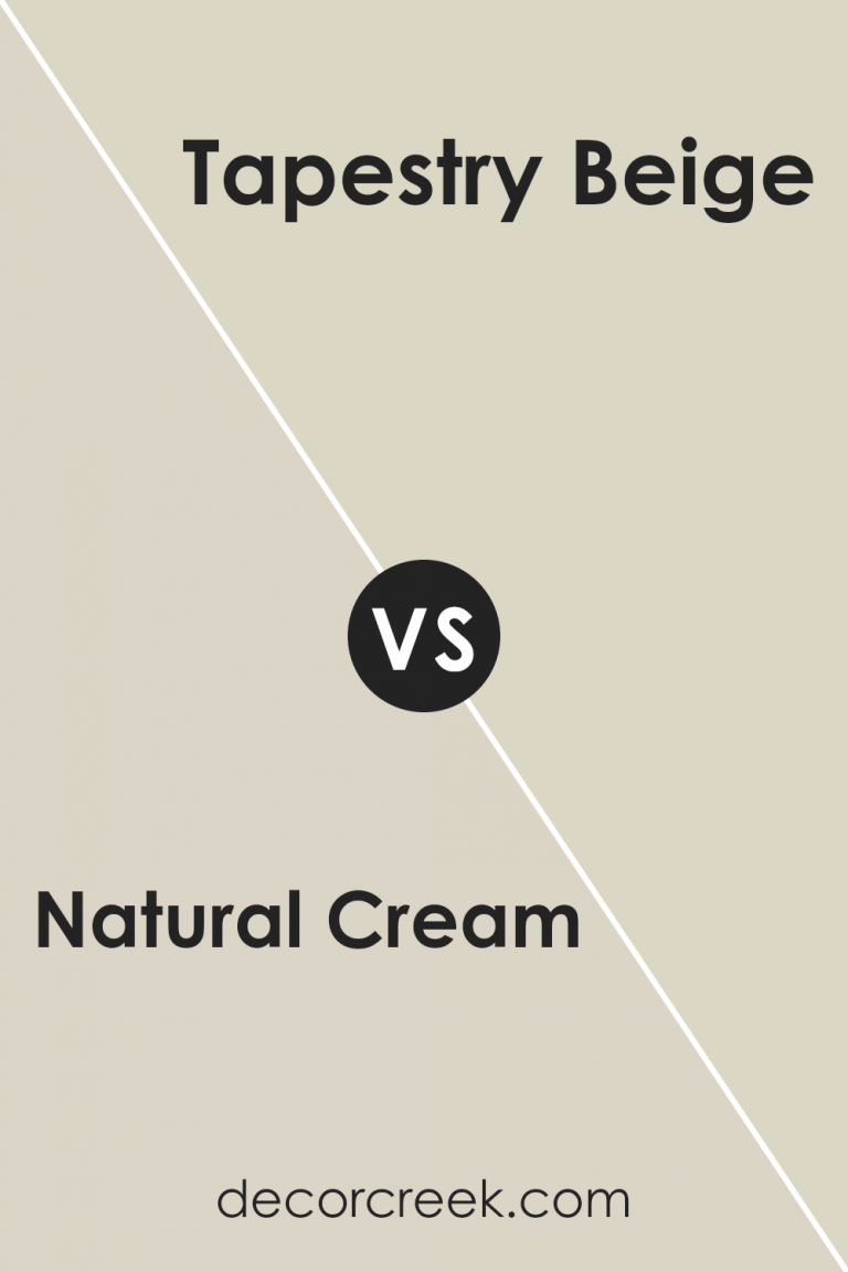 Natural Cream OC-14 Paint Color by Benjamin Moore - DecorCreek
