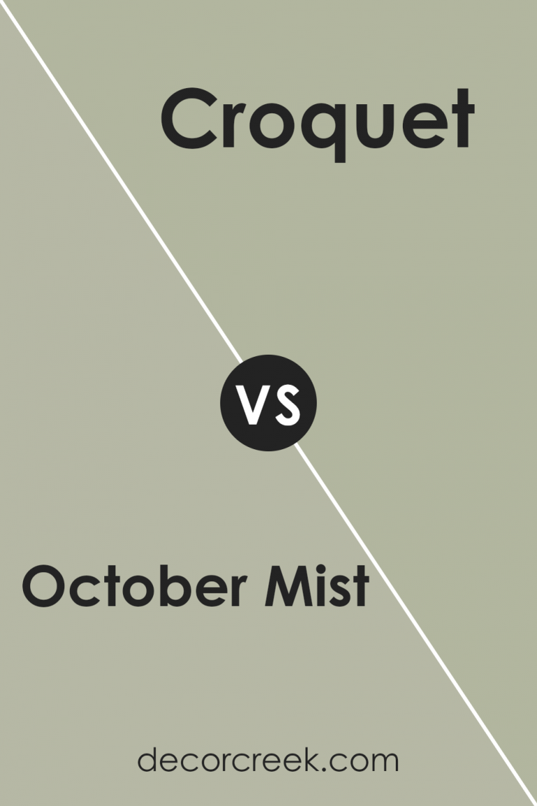 October Mist 1495 Paint Color by Benjamin Moore - DecorCreek