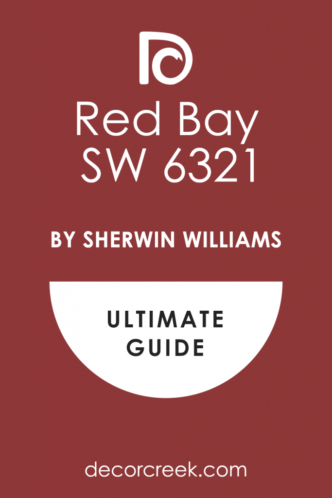 Red Bay SW 6321 Paint Color by Sherwin Williams - DecorCreek