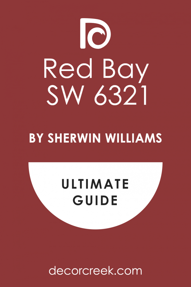 Red Bay SW 6321 Paint Color by Sherwin Williams - DecorCreek