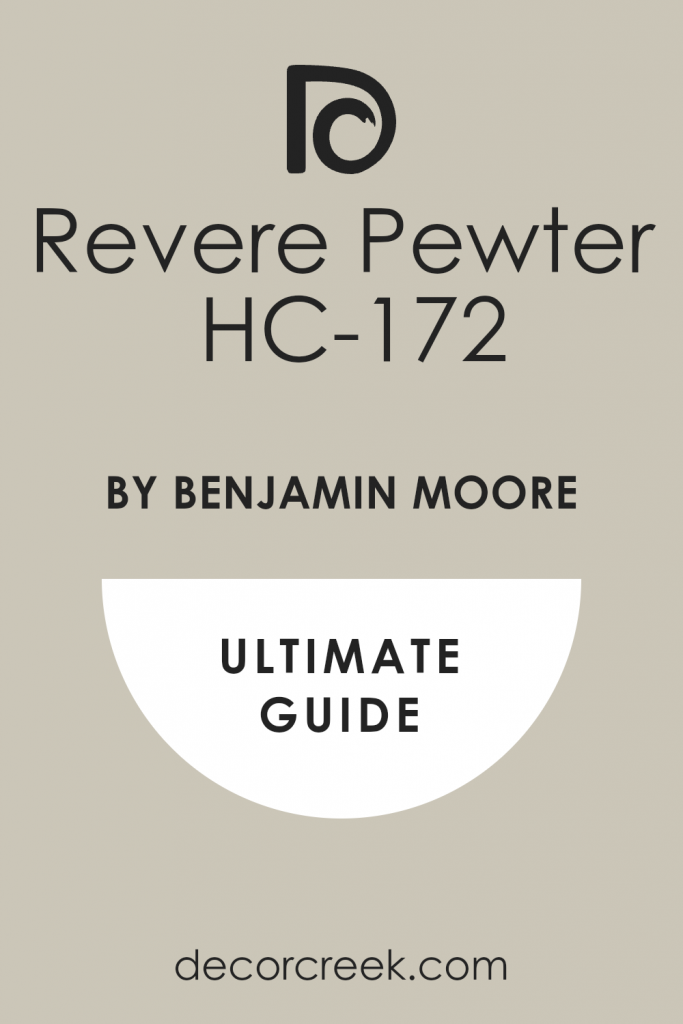 Revere Pewter HC-172 Paint Color by Benjamin Moore - DecorCreek
