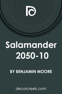 Salamander 2050-10 Paint Color by Benjamin Moore - DecorCreek