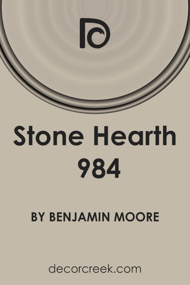 Stone Hearth 984 Paint Color by Benjamin Moore - DecorCreek