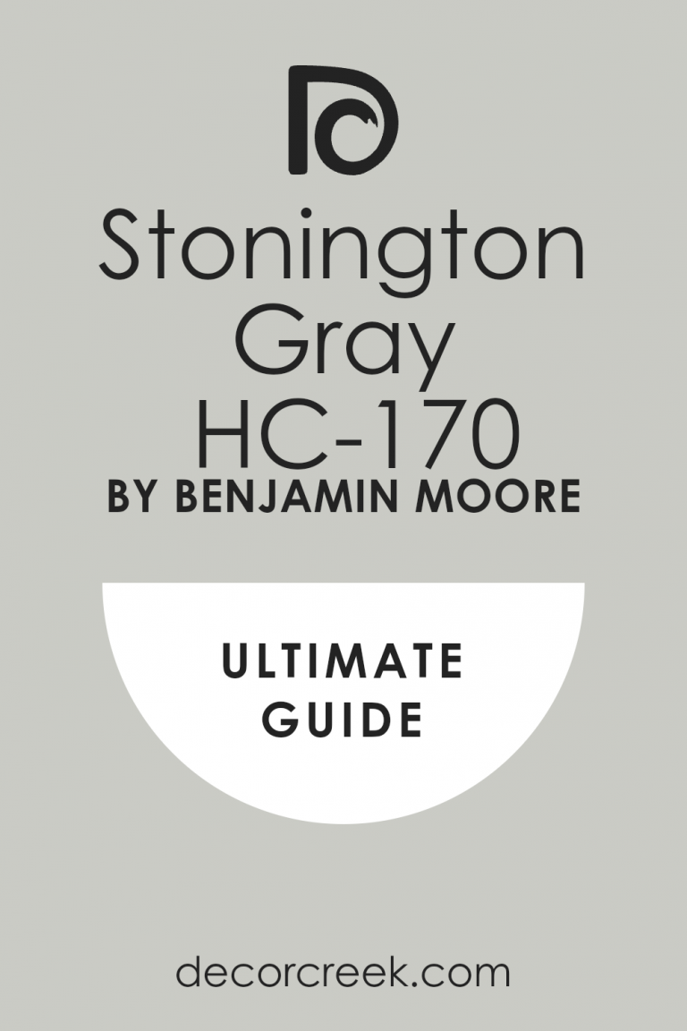 Stonington Gray HC-170 Paint Color by Benjamin Moore - DecorCreek