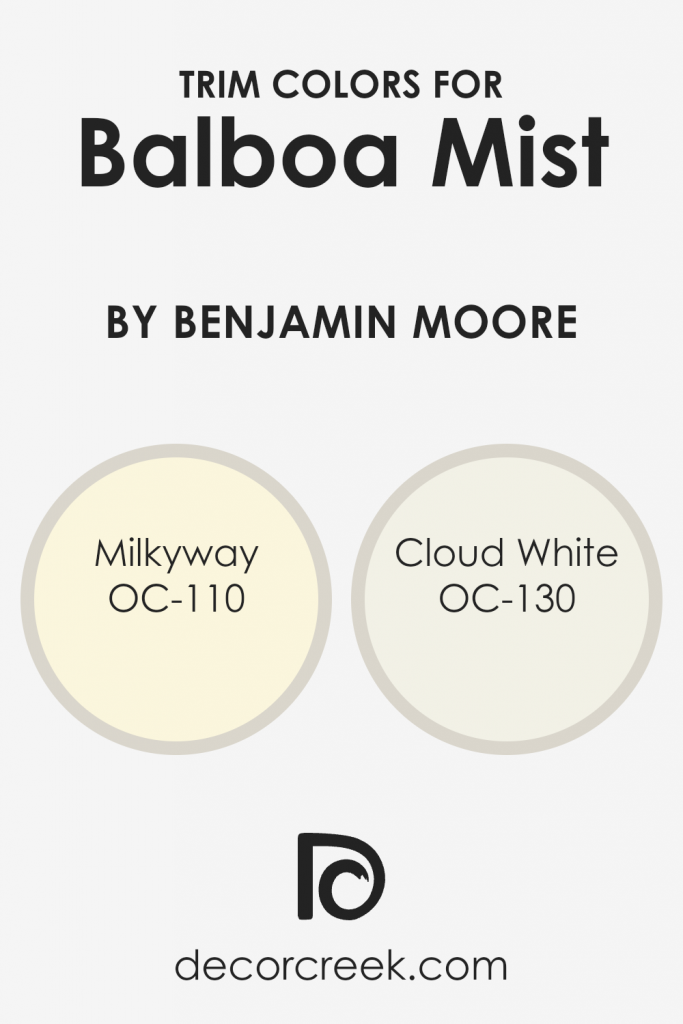 Balboa Mist OC-27 Paint Color by Benjamin Moore - DecorCreek