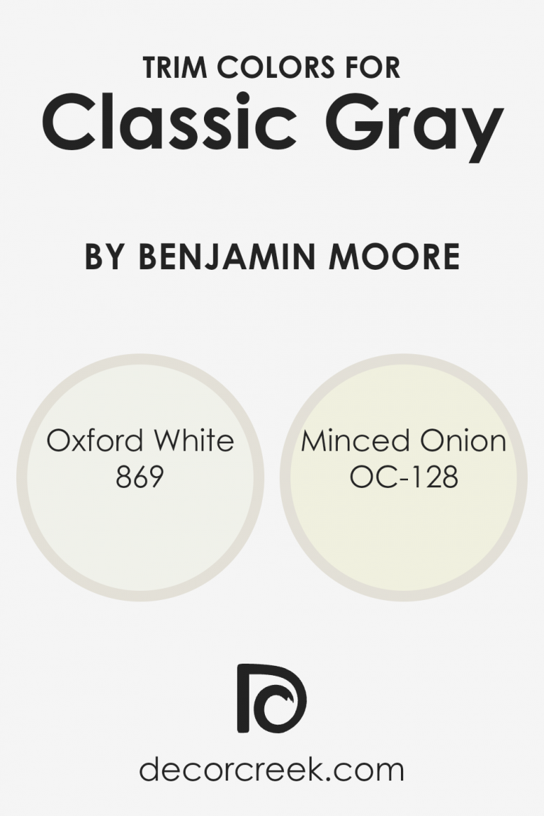 Classic Gray OC-23 Paint Color by Benjamin Moore - DecorCreek
