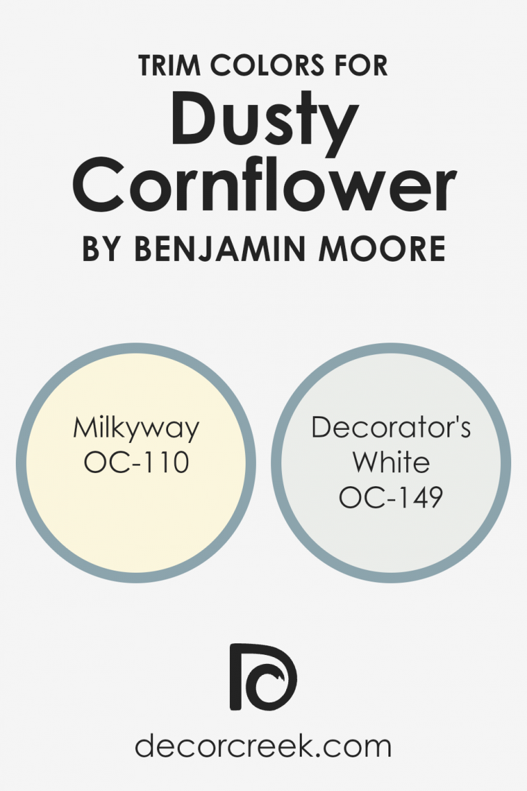 Dusty Cornflower CSP-605 Paint Color by Benjamin Moore - DecorCreek