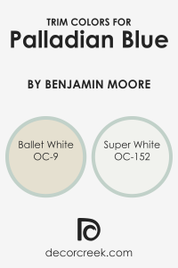 Palladian Blue HC-144 Paint Color by Benjamin Moore - DecorCreek