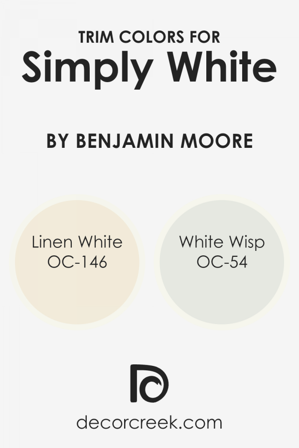 Simply White OC-117 Paint Color by Benjamin Moore - DecorCreek