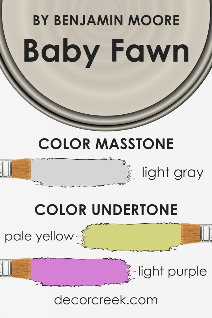 Baby Fawn OC-15 Paint Color by Benjamin Moore - DecorCreek