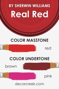 Real Red SW 6868 Paint Color by Sherwin Williams - DecorCreek