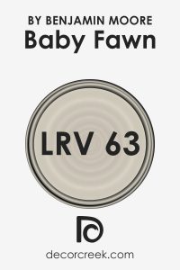 Baby Fawn OC-15 Paint Color by Benjamin Moore - DecorCreek