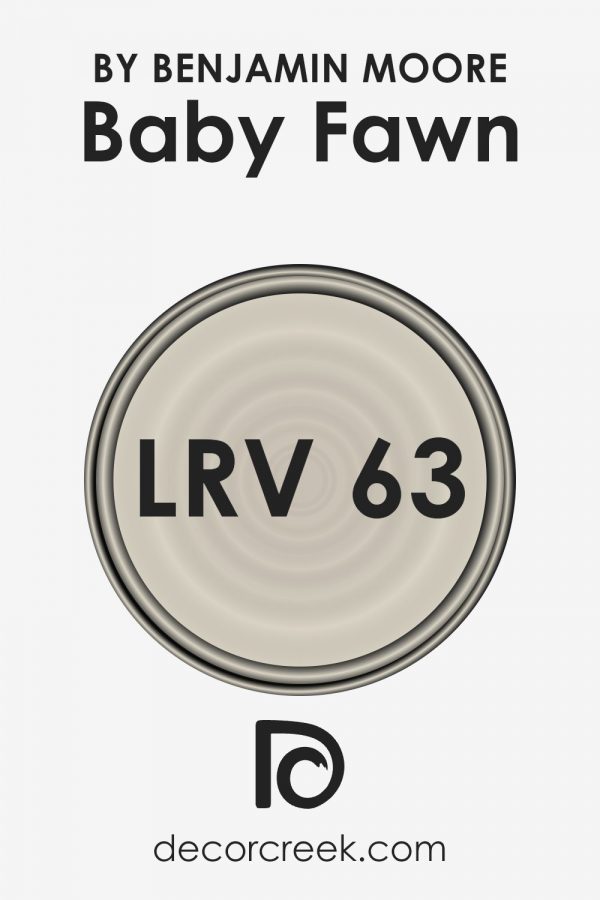 Baby Fawn OC-15 Paint Color by Benjamin Moore - DecorCreek