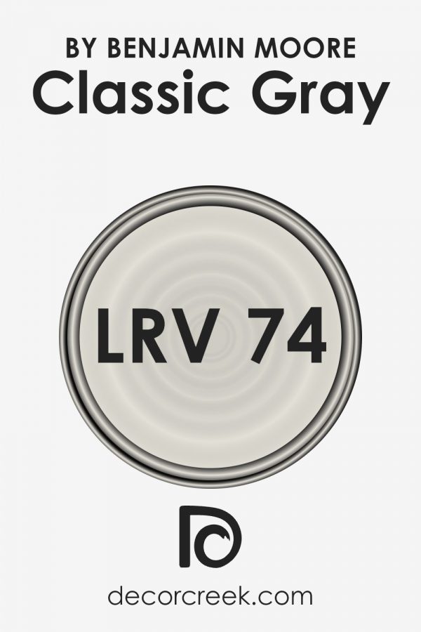 Classic Gray OC-23 Paint Color by Benjamin Moore - DecorCreek
