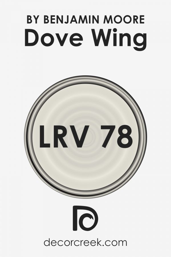 Dove Wing OC-18 Paint Color by Benjamin Moore - DecorCreek