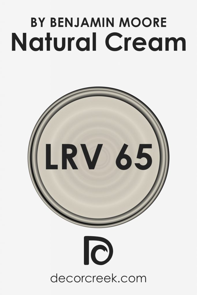 Natural Cream OC-14 Paint Color by Benjamin Moore - DecorCreek