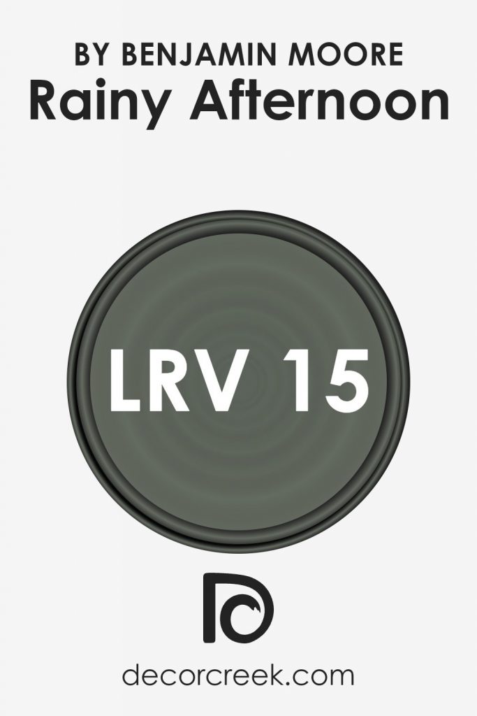 Rainy Afternoon 1575 Paint Color by Benjamin Moore - DecorCreek