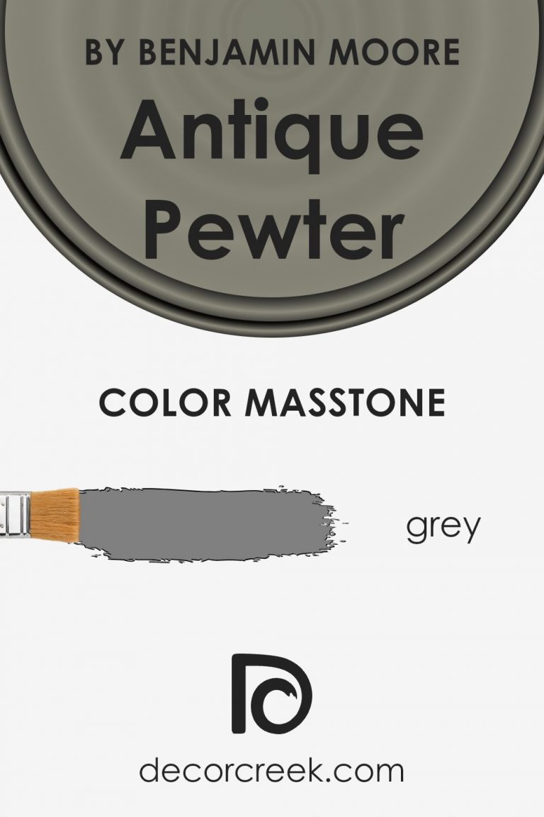 Antique Pewter 1560 Paint Color by Benjamin Moore - DecorCreek
