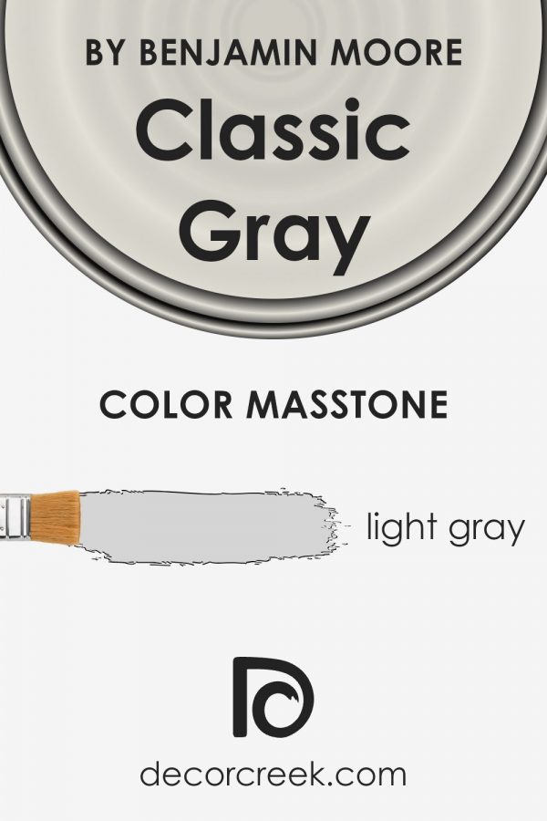 Classic Gray OC-23 Paint Color by Benjamin Moore - DecorCreek